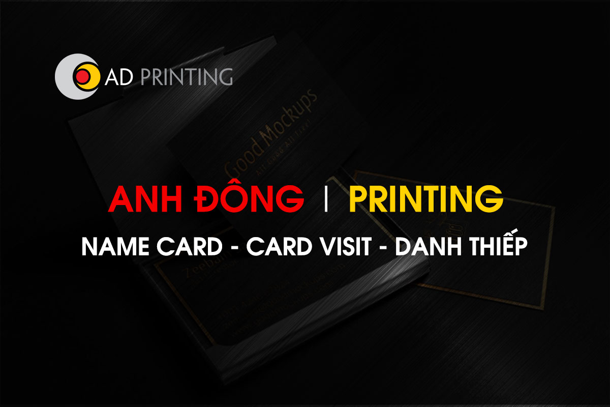 Khi nào nên gọi là card visit, name card hoặc danh thiếp - In ấn Bình Dương
